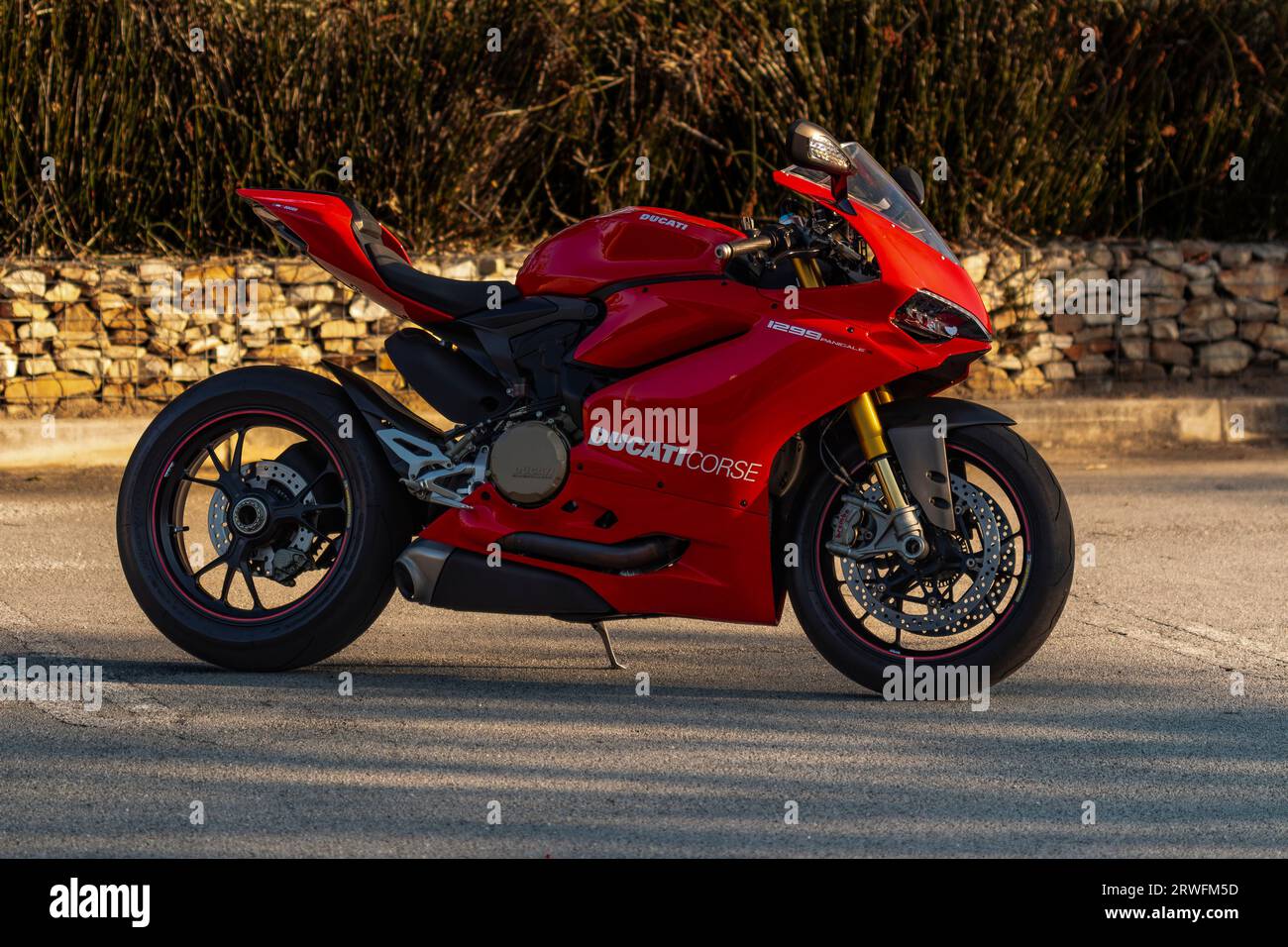 Ducati... the Ferrari of the bike world Stock Photo - Alamy