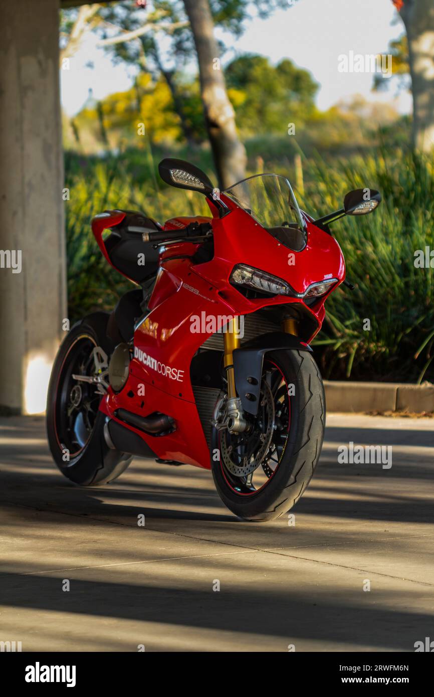 Ducati... the Ferrari of the bike world Stock Photo - Alamy