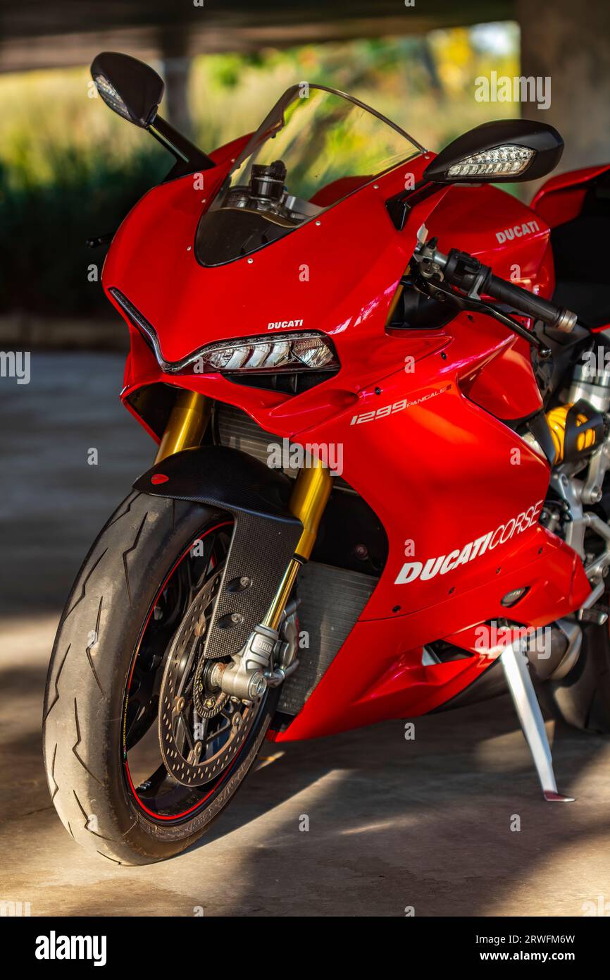 Ducati... the Ferrari of the bike world Stock Photo - Alamy