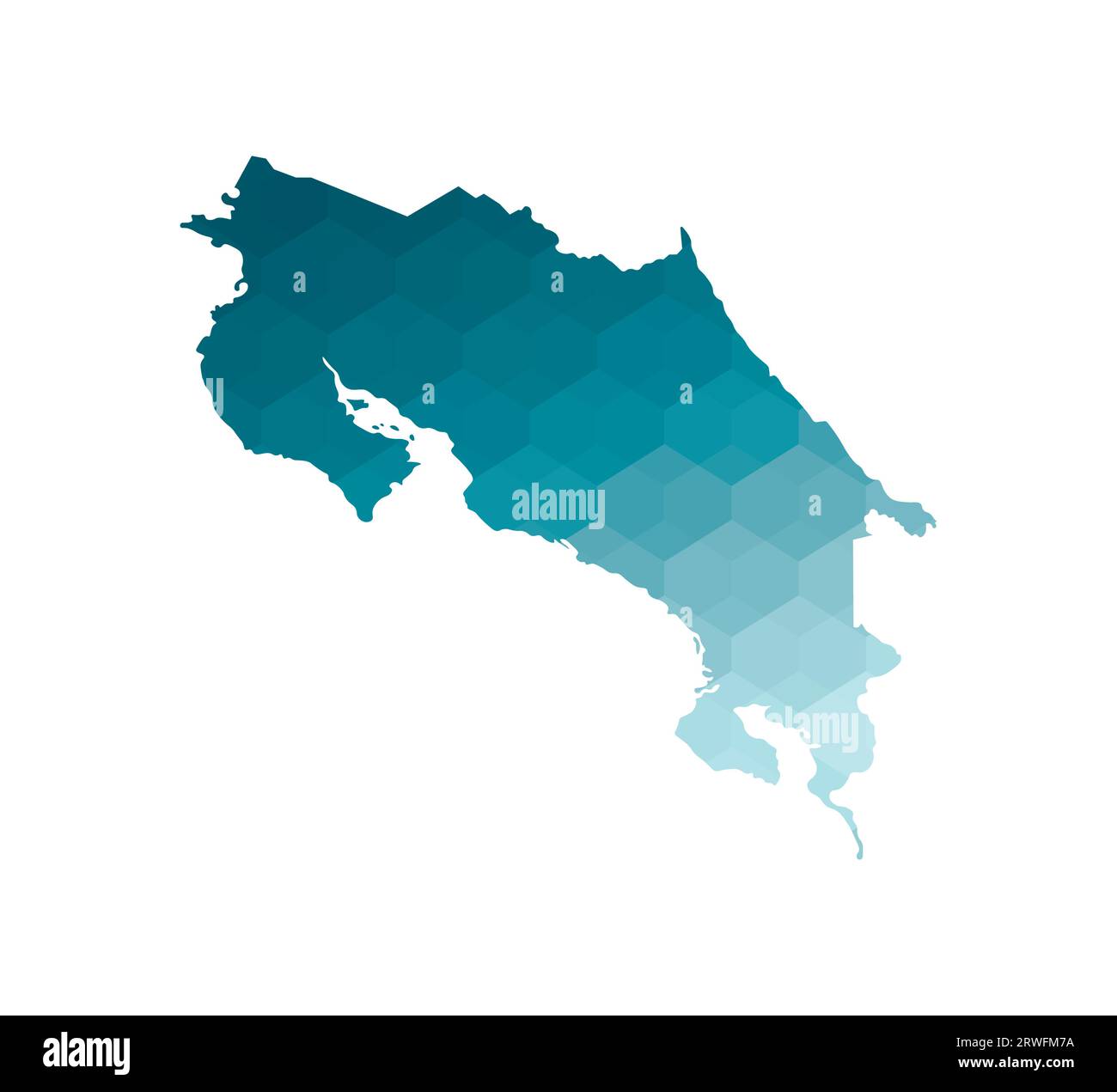 Vector isolated illustration icon with simplified blue silhouette of ...