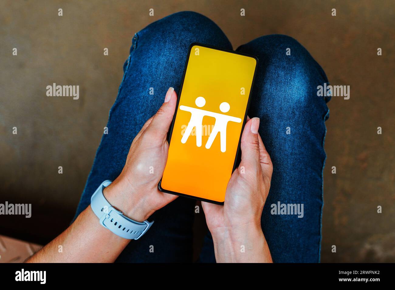 Find friends logo hi-res stock photography and images - Alamy