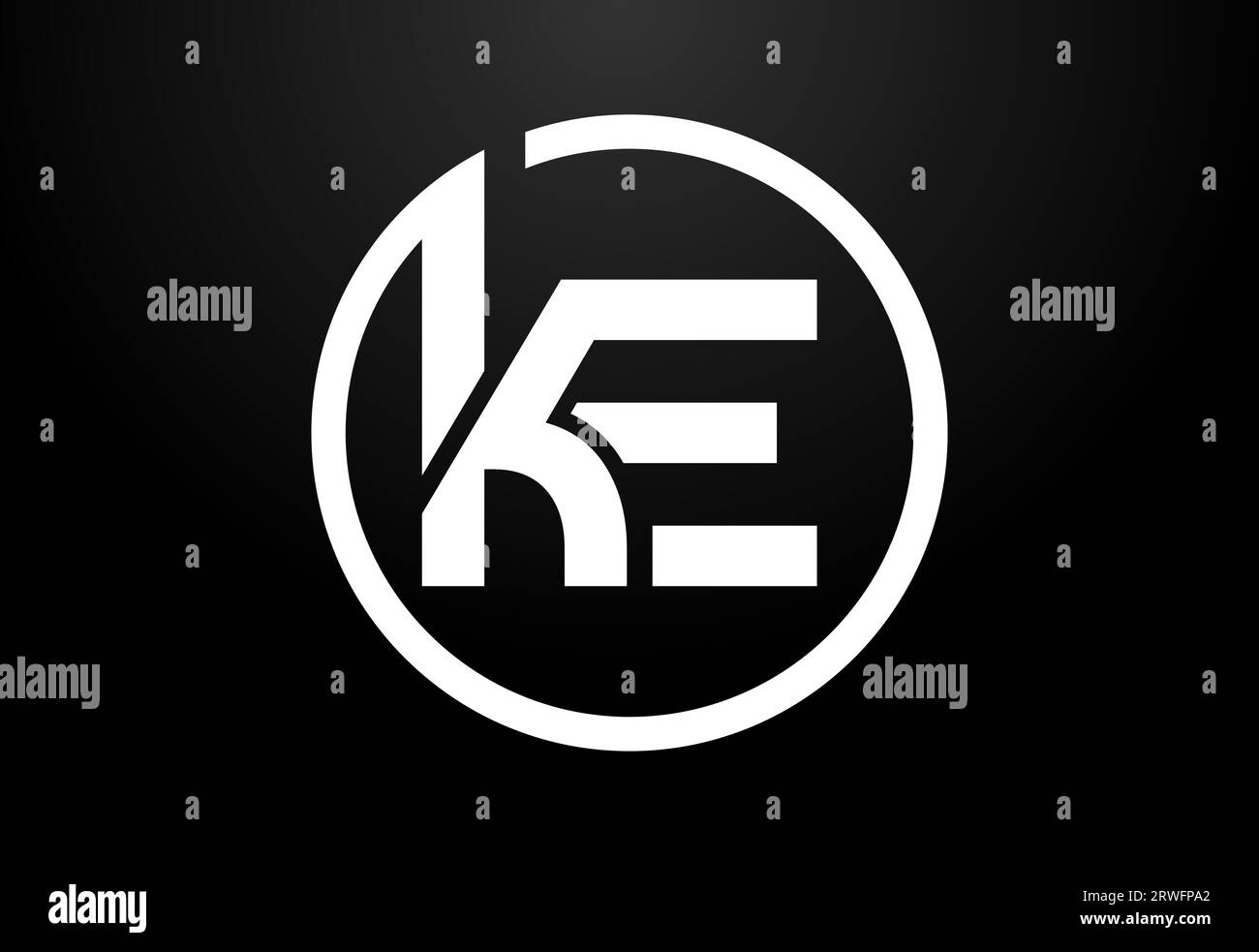 Ke business logo Black and White Stock Photos & Images - Alamy