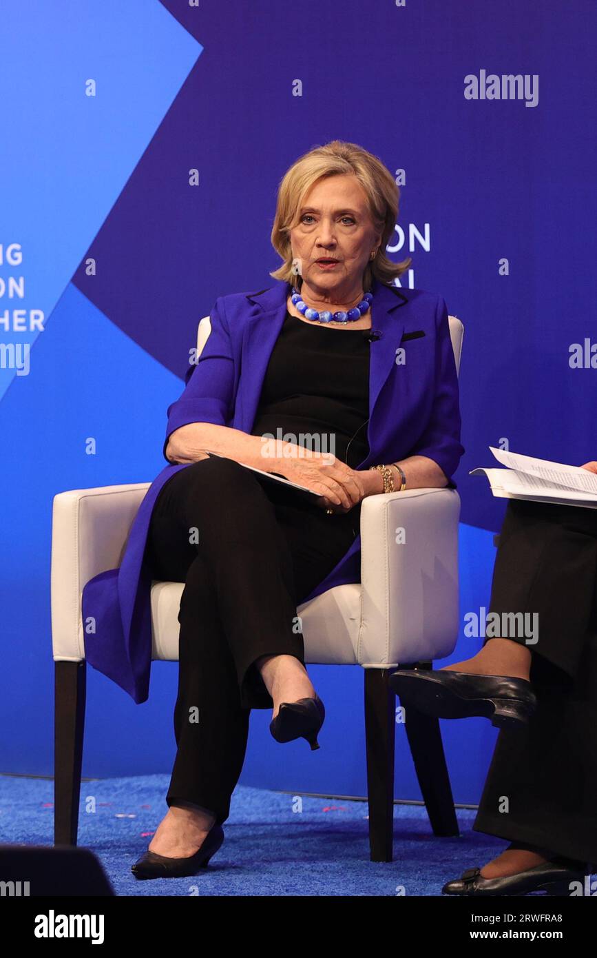 Ny, USA. 18th Sep, 2023. Hilton Hotel, New York, USA, September 18 ...