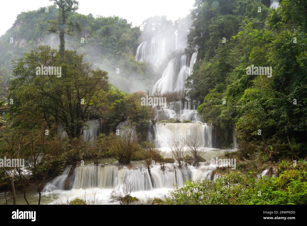 Thi lor su famous waterfall hi-res stock photography and images - Alamy
