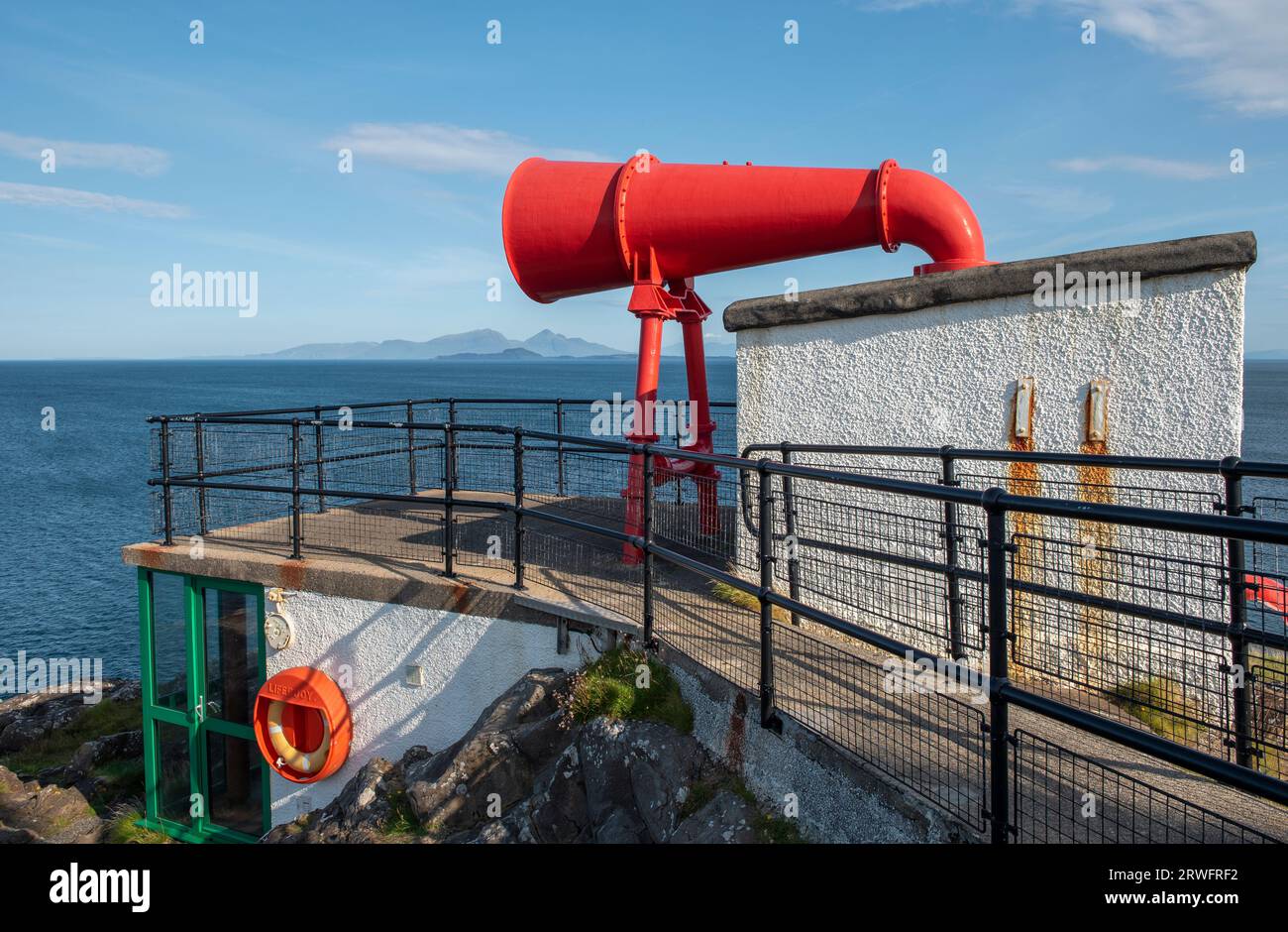 Ardnamurchan Lighthouse foghorn with superb views across to the Small ...