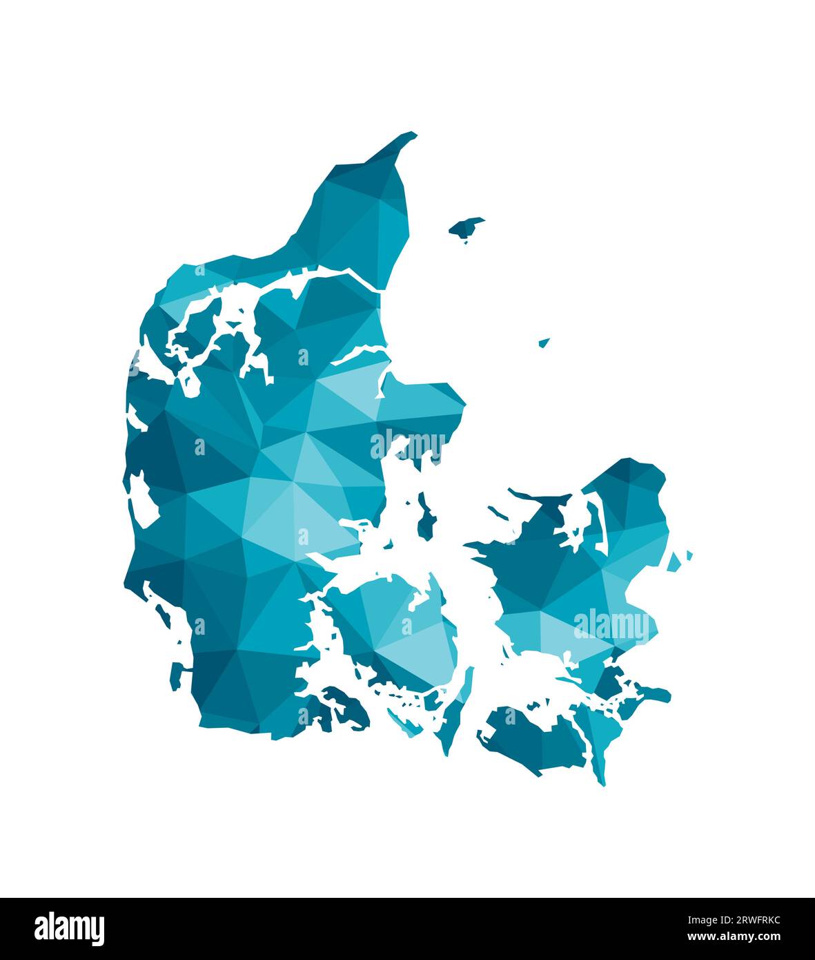 Vector isolated illustration icon with simplified blue silhouette of ...