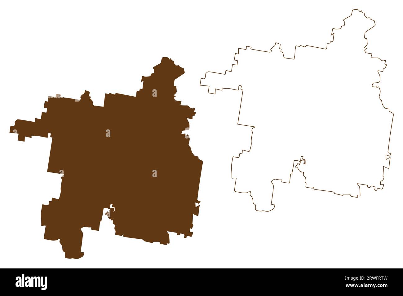Gunnedah Shire (Commonwealth of Australia, New South Wales, NSW) map ...