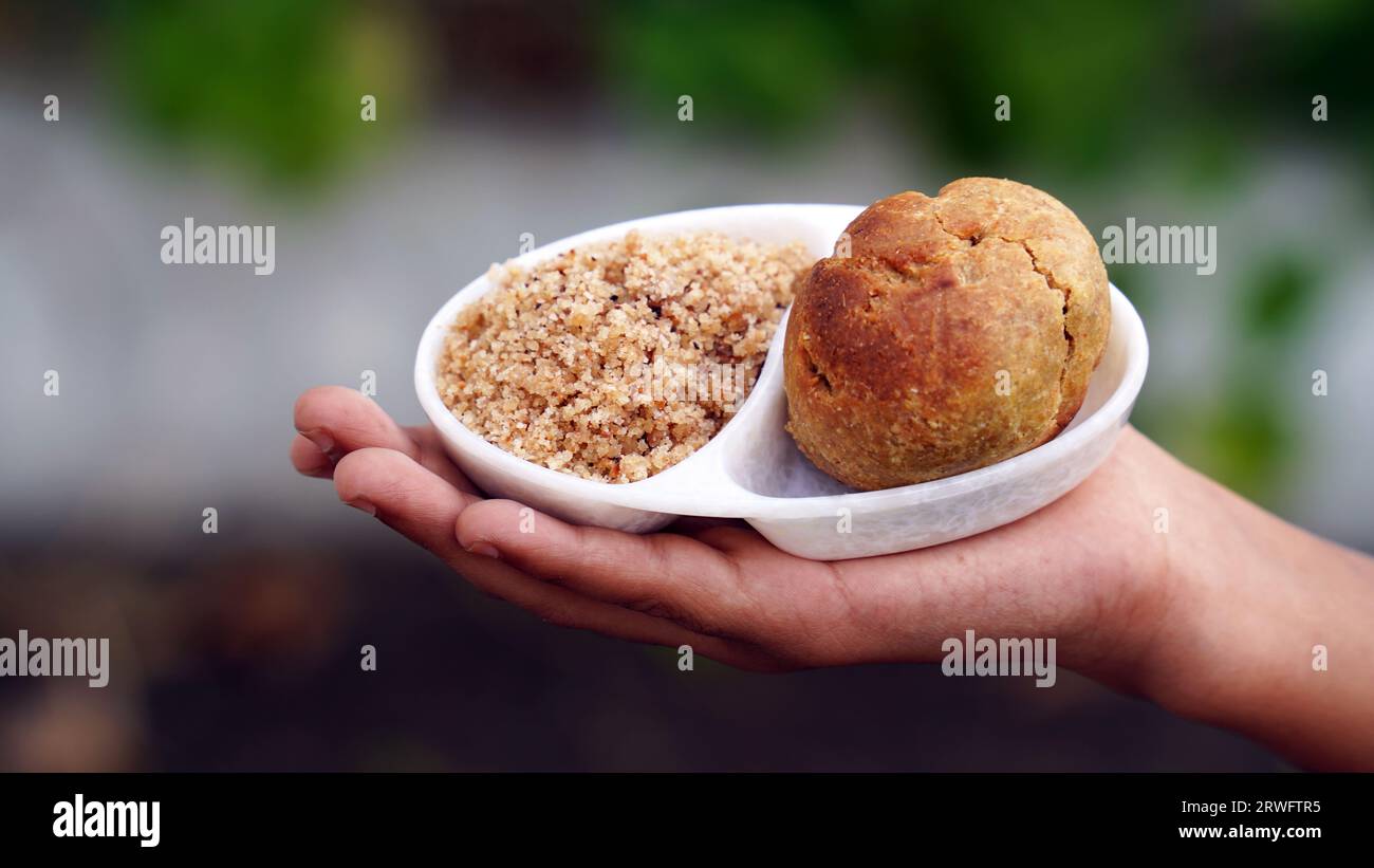 Rajasthani Traditional Cuisine Dal Baati Also Know as Dal Bati or Daal ...
