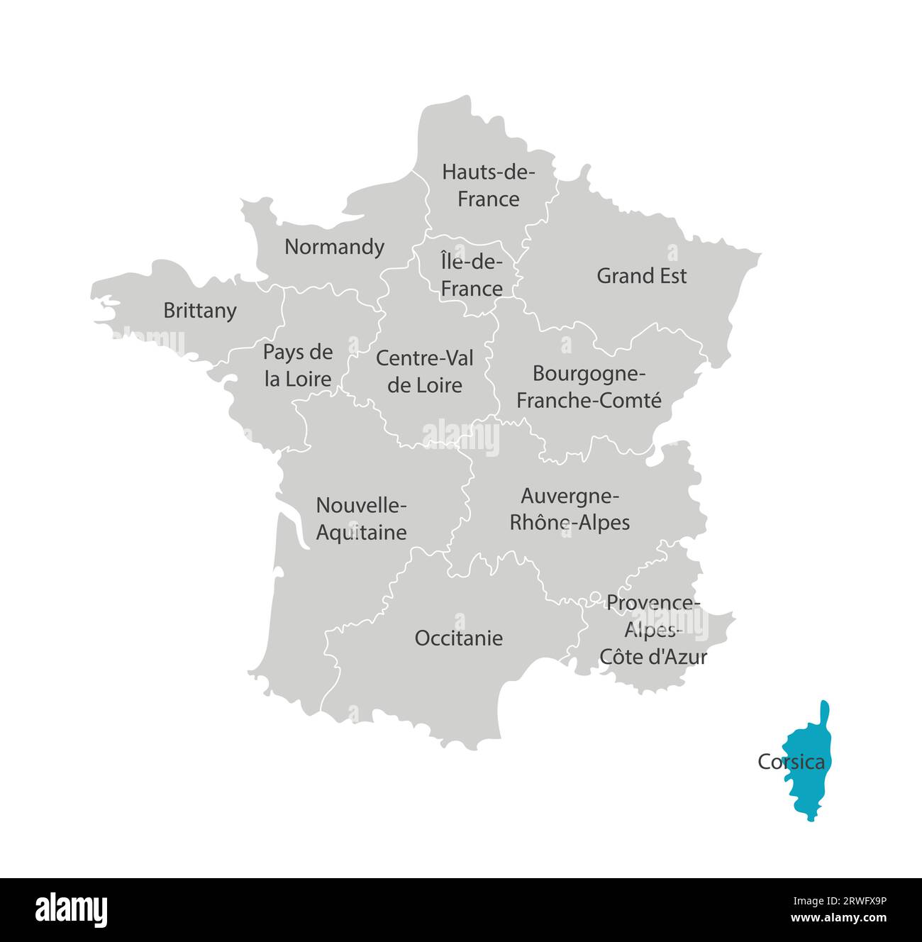 Corsica French Provinces