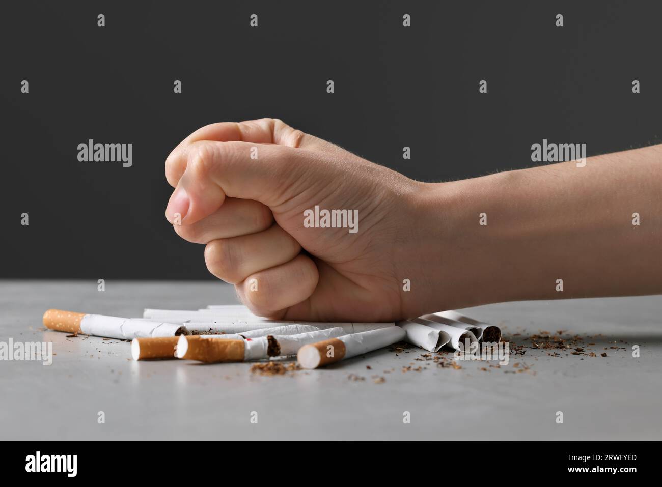 Cigarette crushing hi-res stock photography and images - Alamy