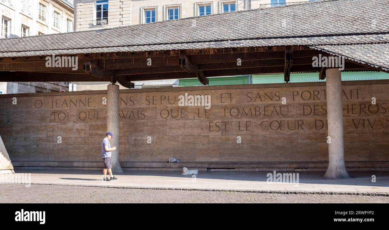 St joan of arc church rouen hi-res stock photography and images - Alamy