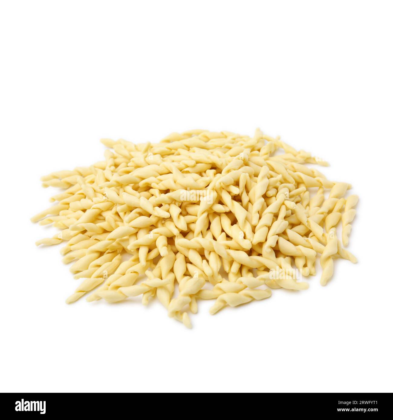 Pasta trofie Cut Out Stock Images & Pictures - Alamy