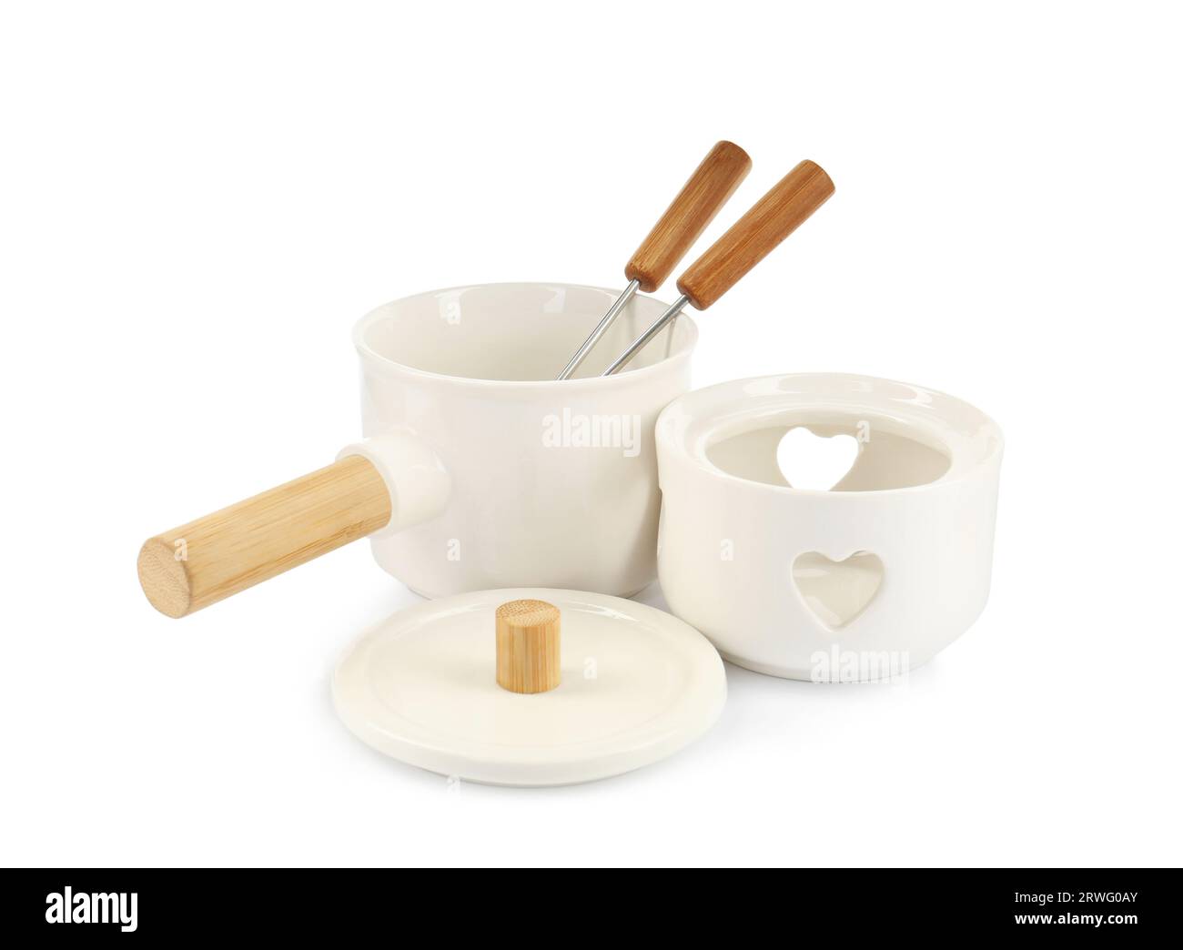Ceramic fondue isolated on hi-res stock photography and images - Alamy