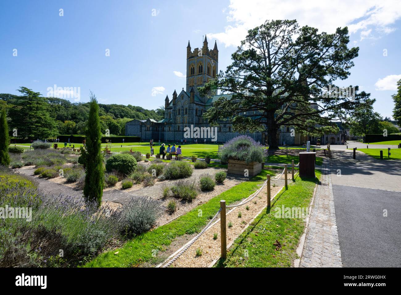 BUCKFASTLEIGH ABBEY BUCKFAST ABBEY DEVON Stock Photo - Alamy