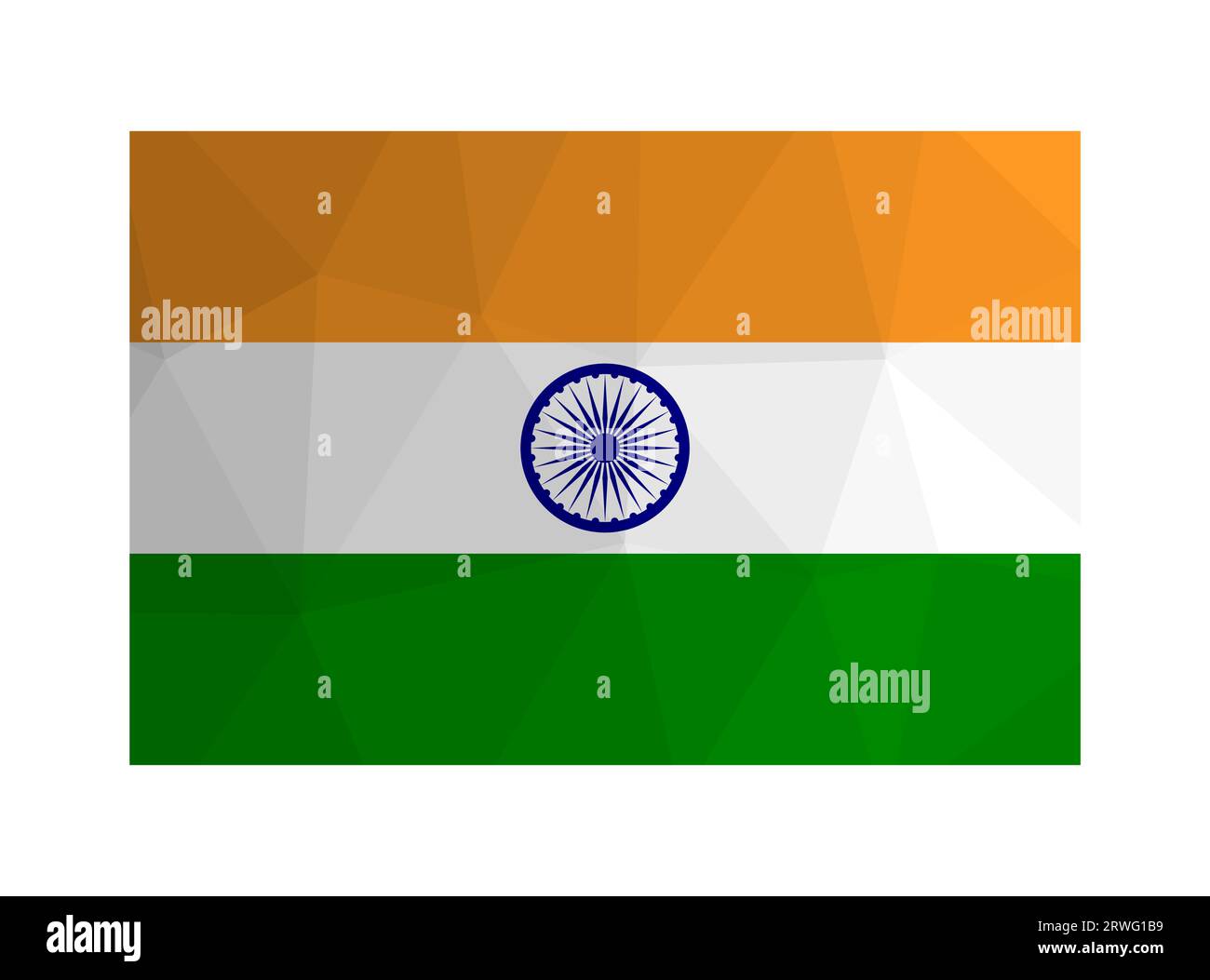Vector isolated illustration. Official symbol of India. National Indian ...