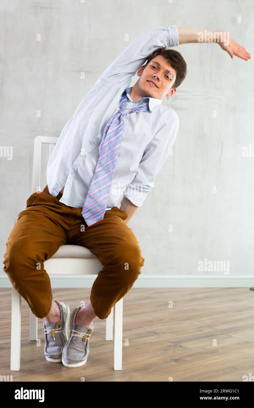 Physical jerks hi-res stock photography and images - Alamy