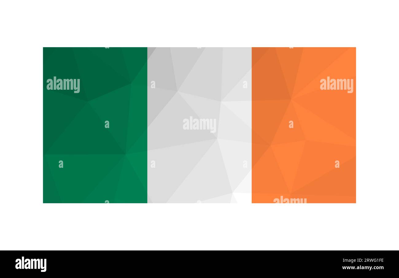 Map ireland tricolour Stock Vector Images - Alamy