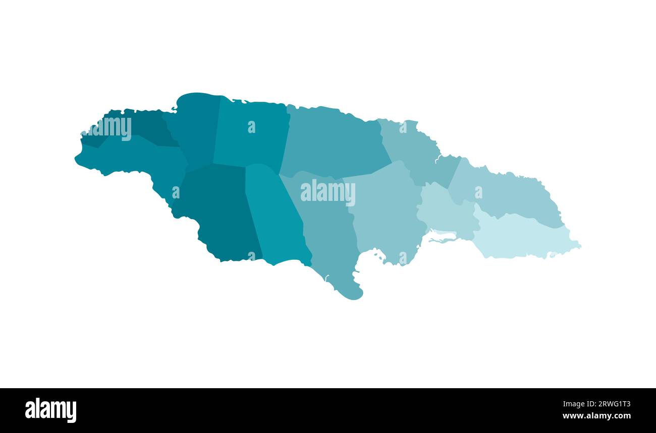 Vector isolated illustration of simplified administrative map of ...