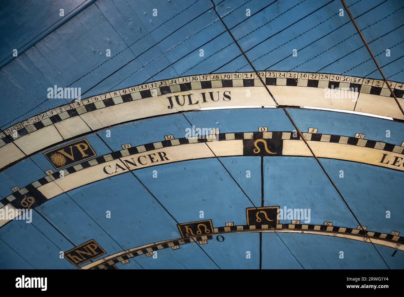FRANEKER - The planetarium of Eise Eisinga in Franeker, Frisian, has ...