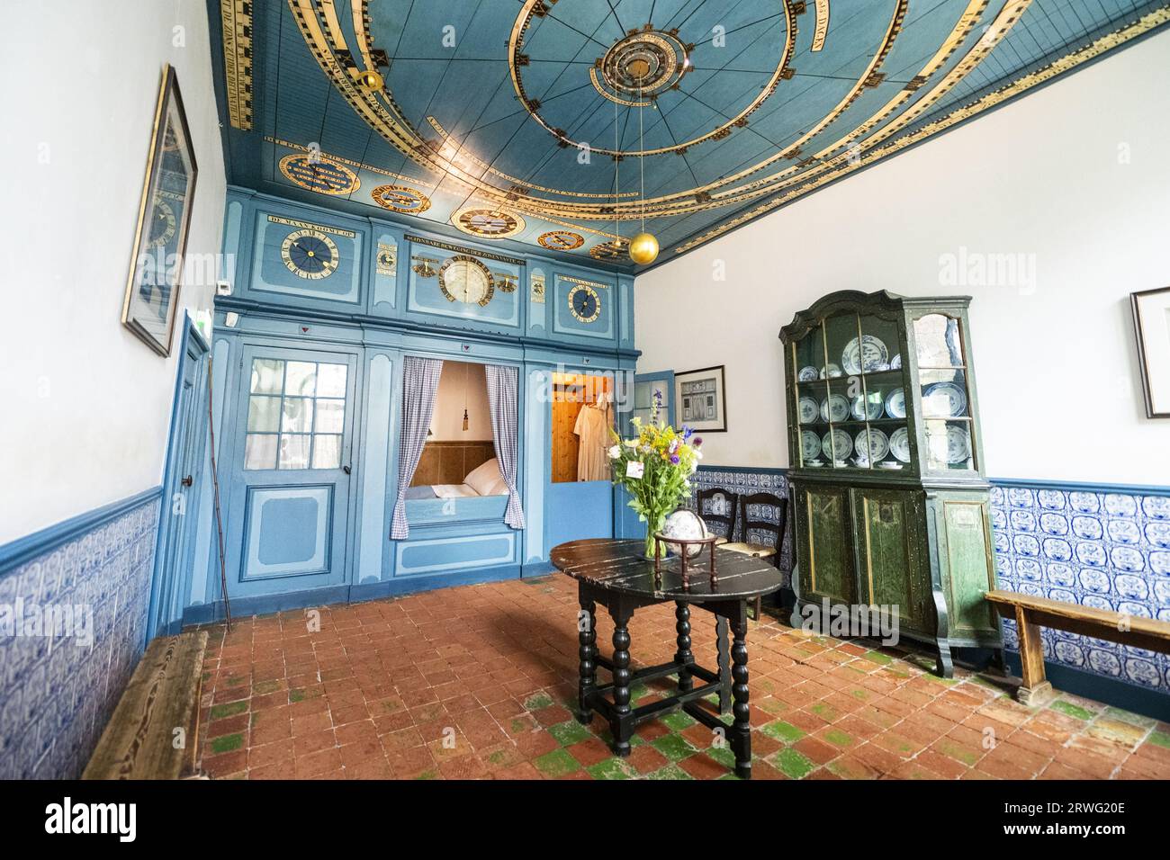 FRANEKER - The planetarium of Eise Eisinga in Franeker, Frisian, has ...