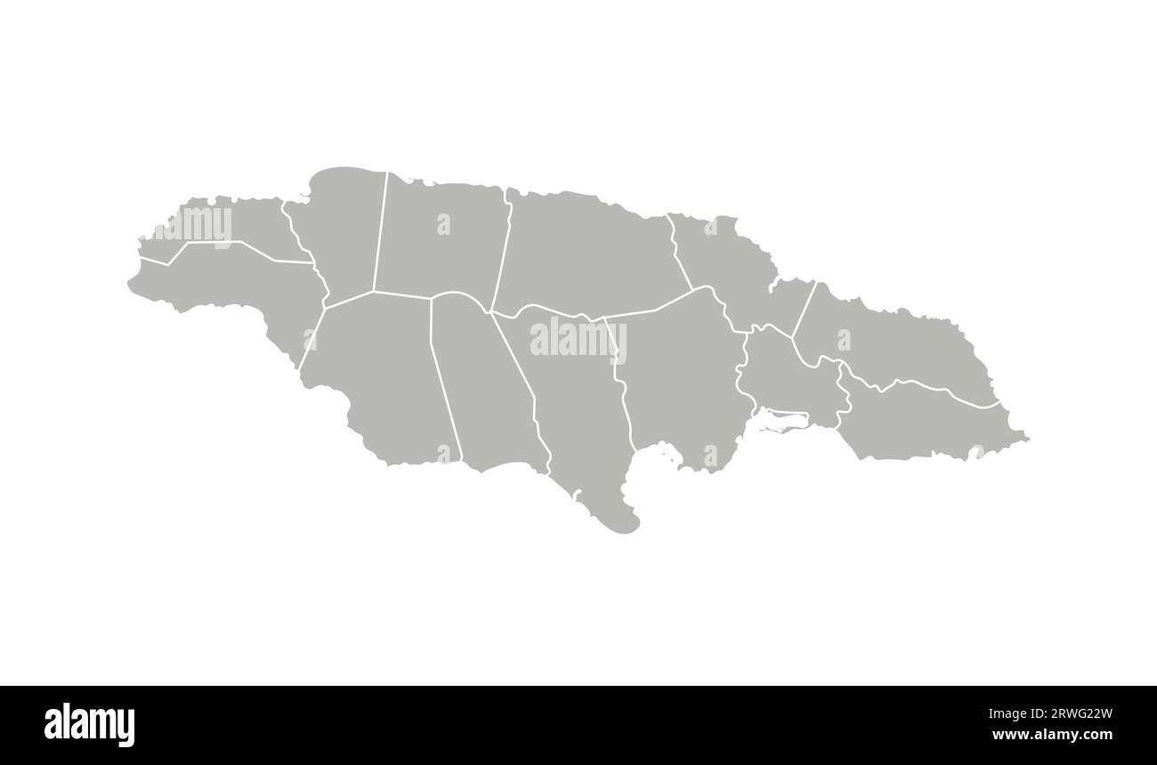 Vector isolated illustration of simplified administrative map of ...