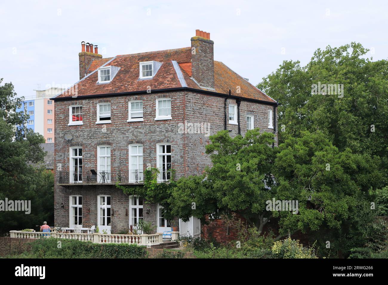 Gosport, England. September 16th 2023. A close up view of the former ...