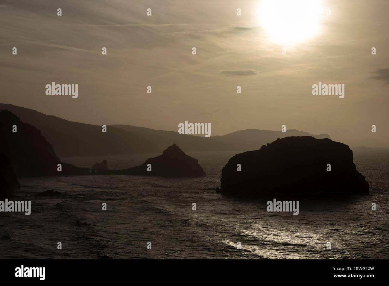 San Juan de Gaztelugatxe, a Scenic Basque Coast Island, Basks in the ...