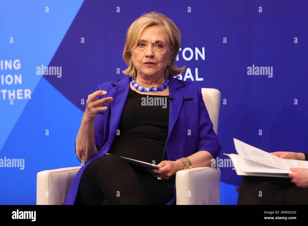 Hilton Hotel, New York, USA, September 18, 2023 - Former Secretary of ...