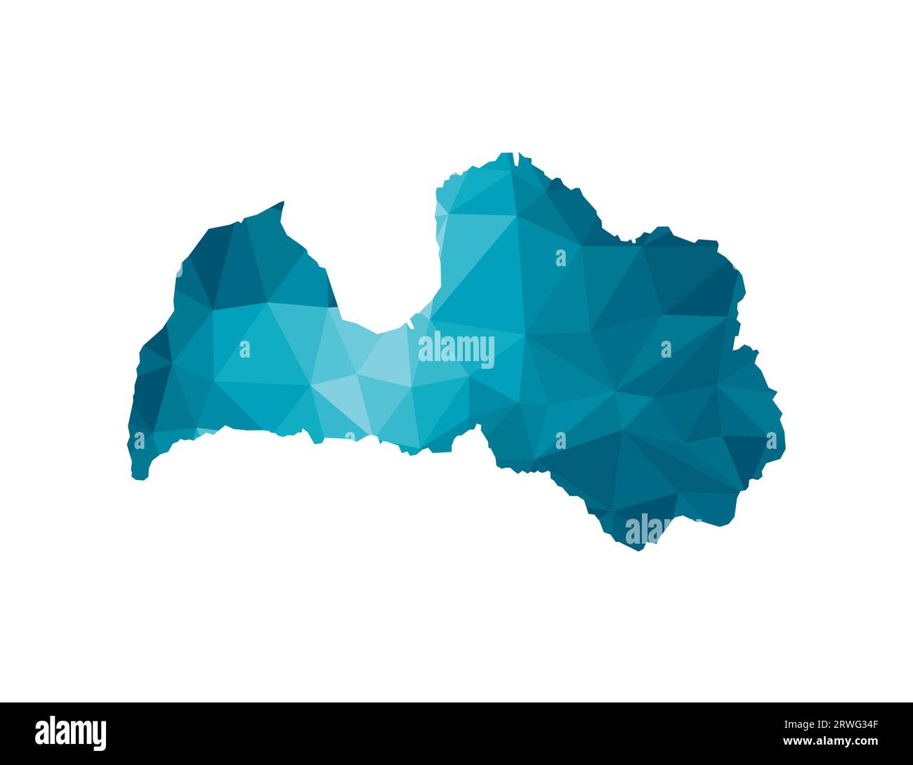Vector isolated illustration icon with simplified blue silhouette of ...