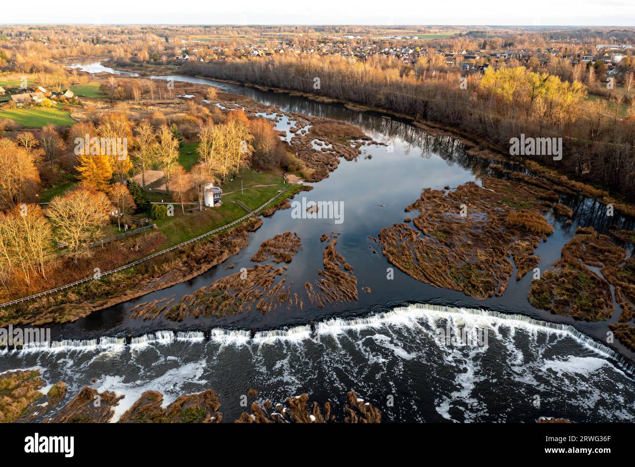 Venta Rapid waterfall - Ventas Rumba, the widest waterfall in Europe ...