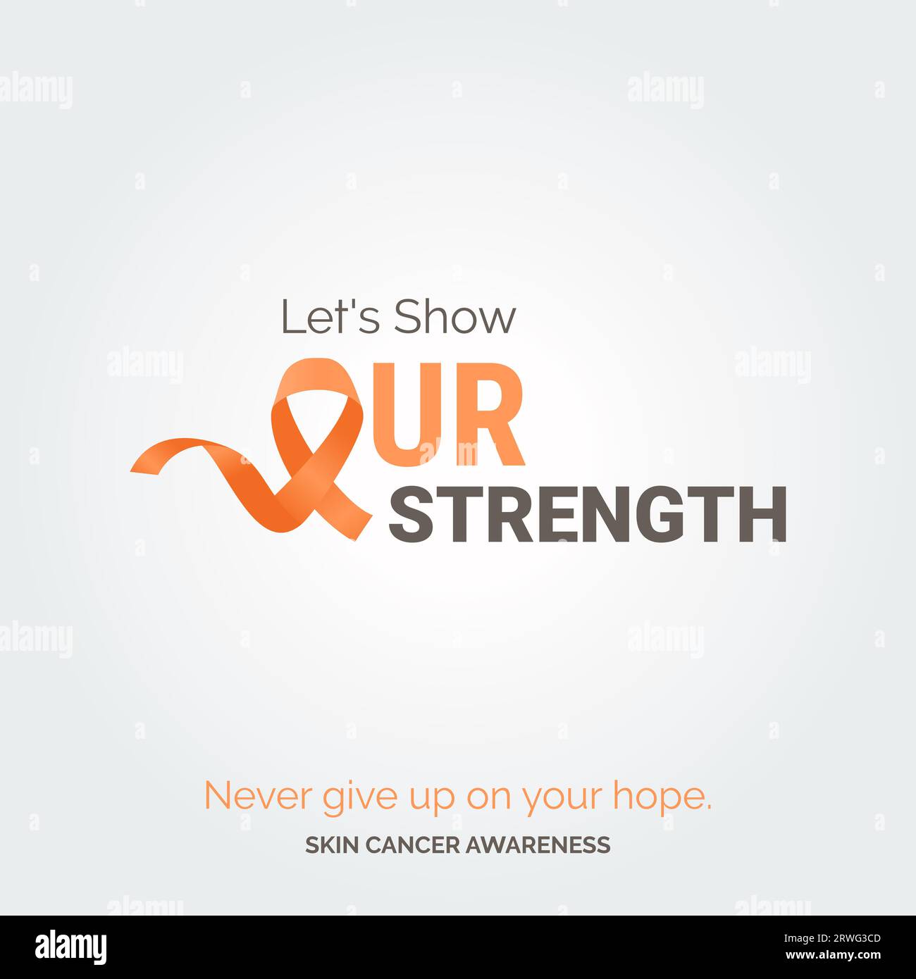 Illustrating Hope. Vector Background Skin Cancer Stock Vector Image ...