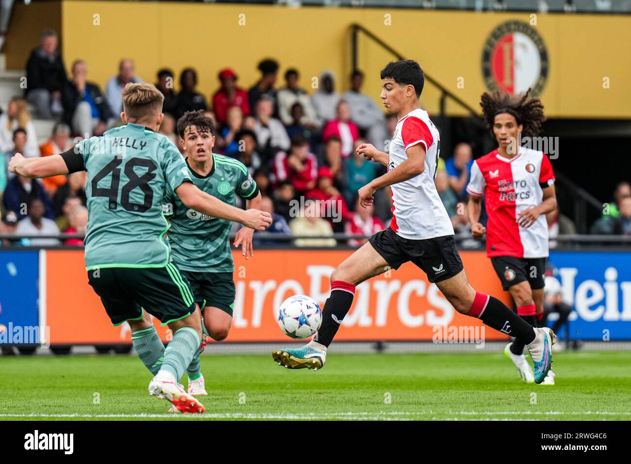 Rotterdam - Nassim El Harmouz of Feyenoord O19 during the 1st leg of ...