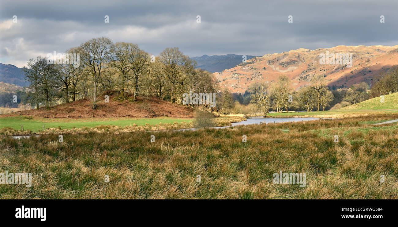 River Brathay panorama Stock Photo - Alamy