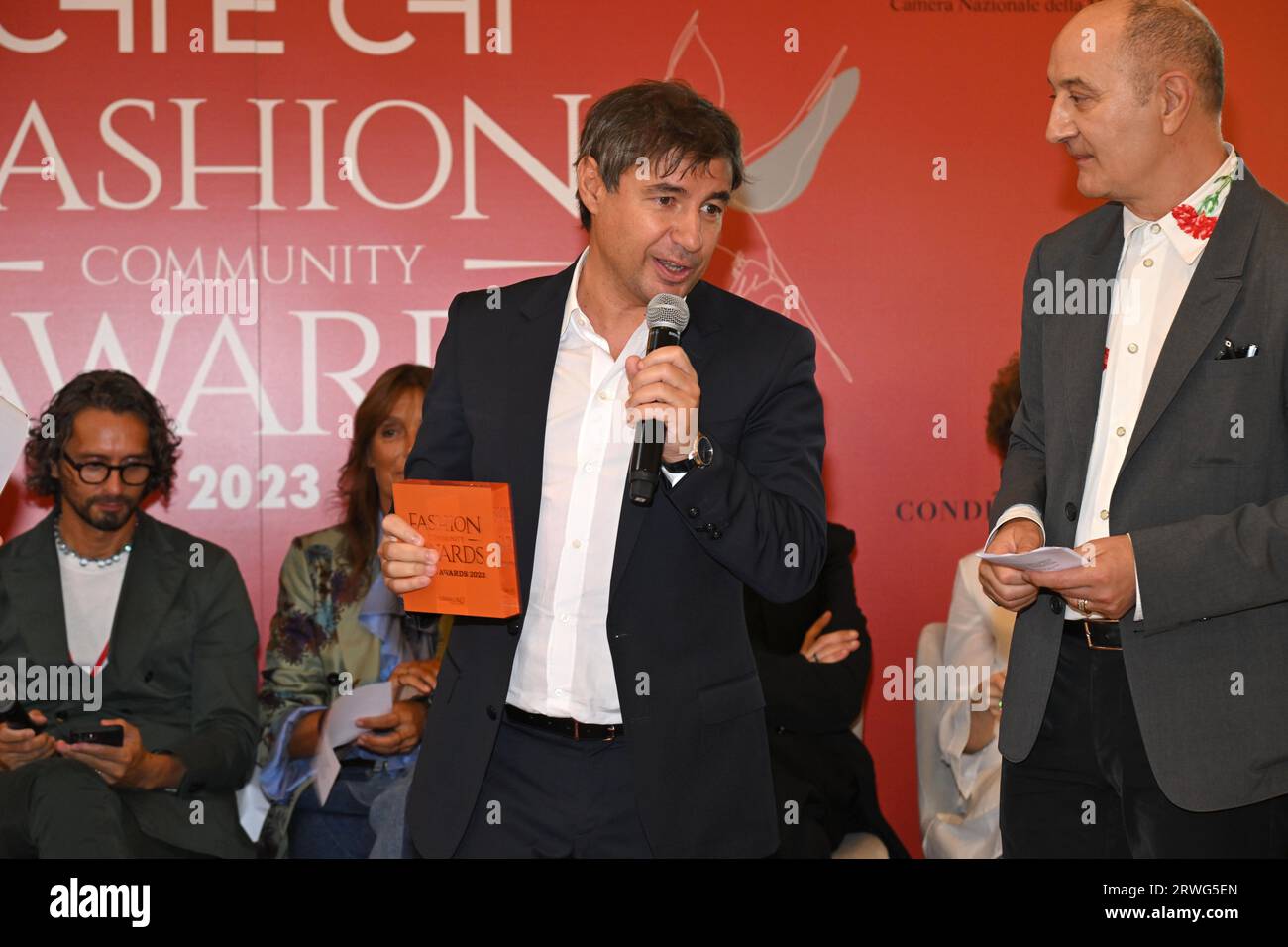 Milan, Italy. 19th Sep, 2023. Who's Who, Fashion Community Awards 2023 ...