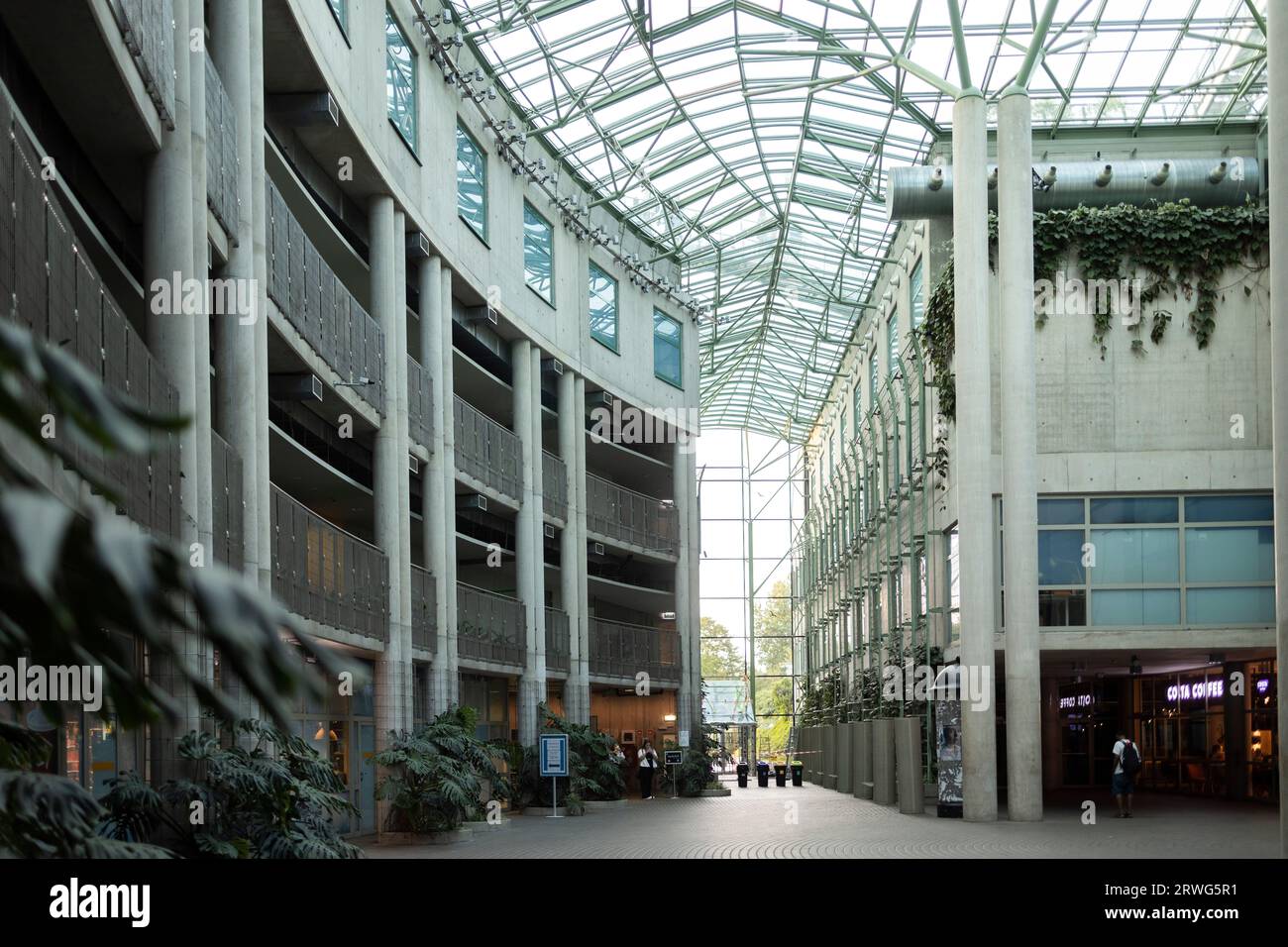 Warsaw, Poland - March 25, 2023: Modern Warsaw University Library ...