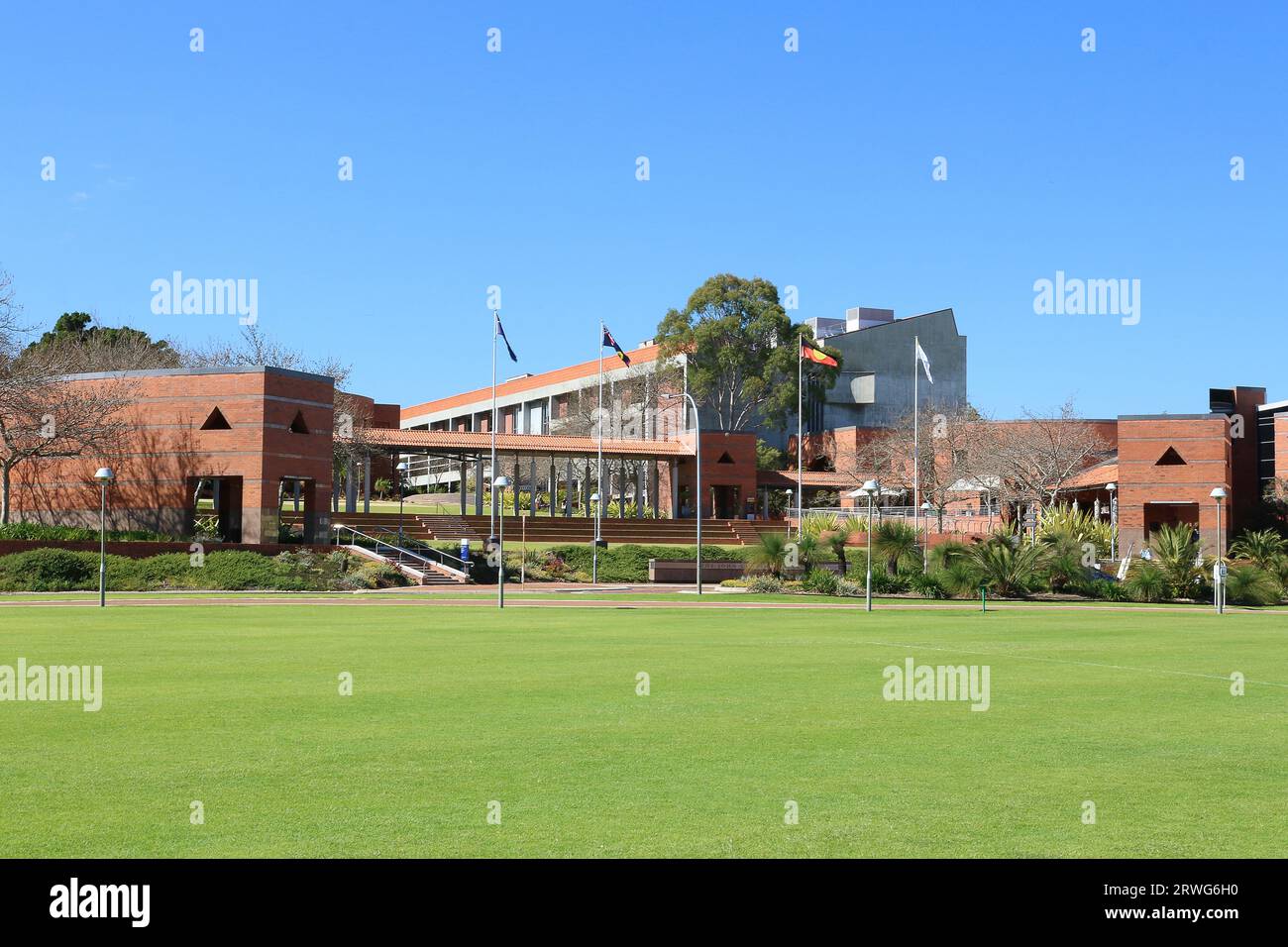 Curtin University Bentley Campus from a Distance, Western Australia ...