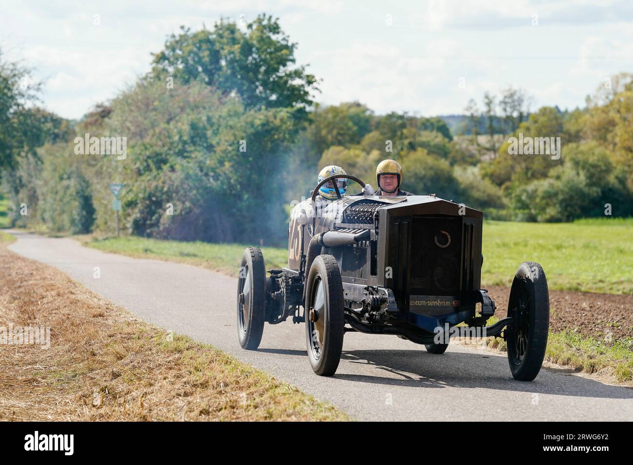 Sinsheim, Germany. 19th Sep, 2023. Former racing driver Leopold Prince ...