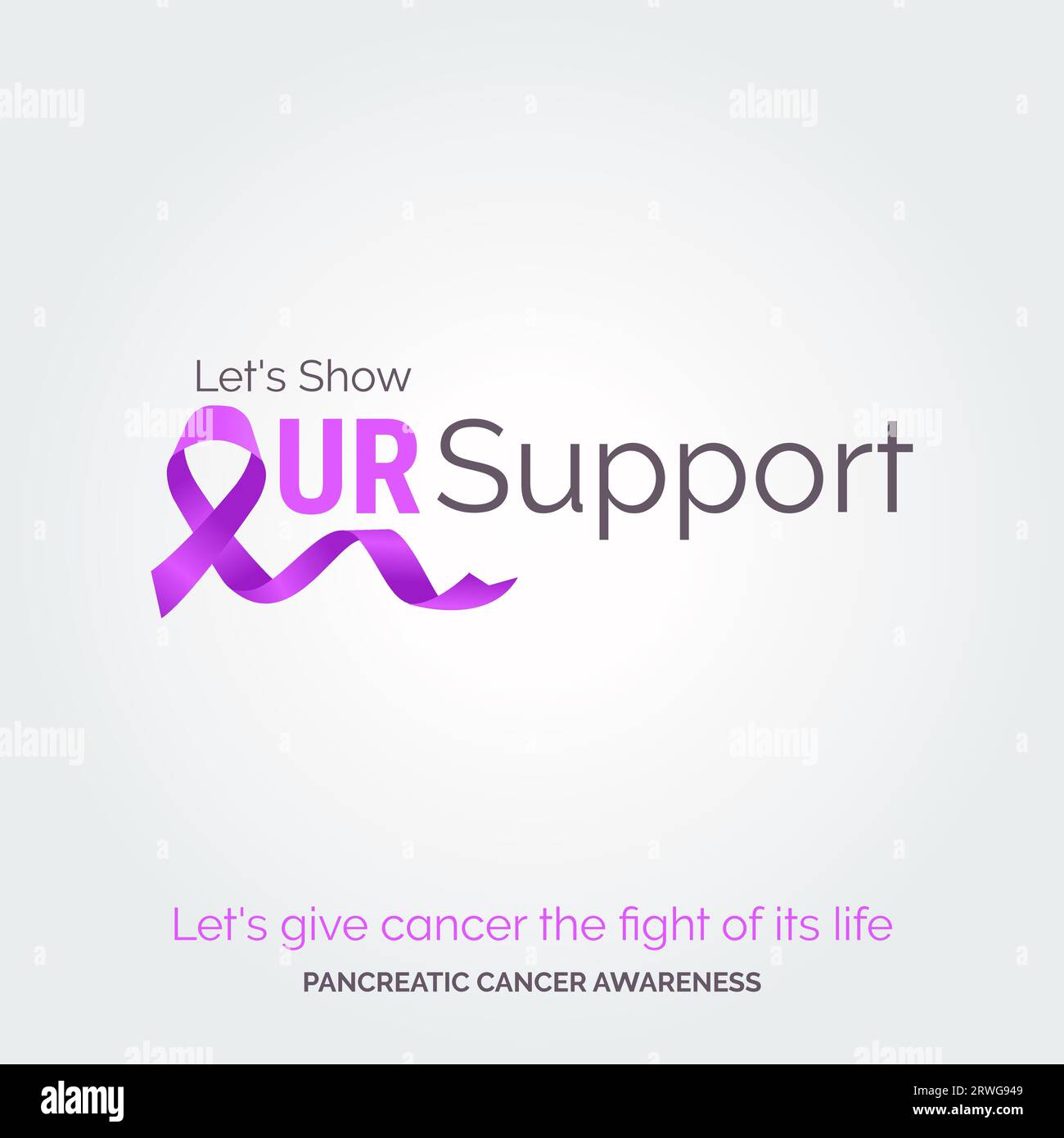 Brushing Away Pancreatic Cancer. Vector Background Stock Vector Image ...