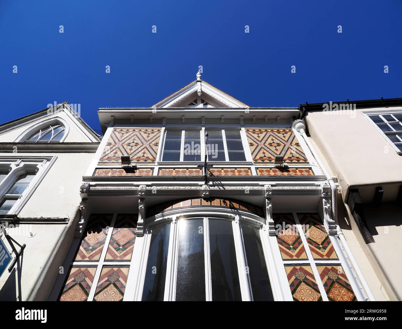 A tiled grade II listed building at 10 Stonegate City of York Yorkshire ...