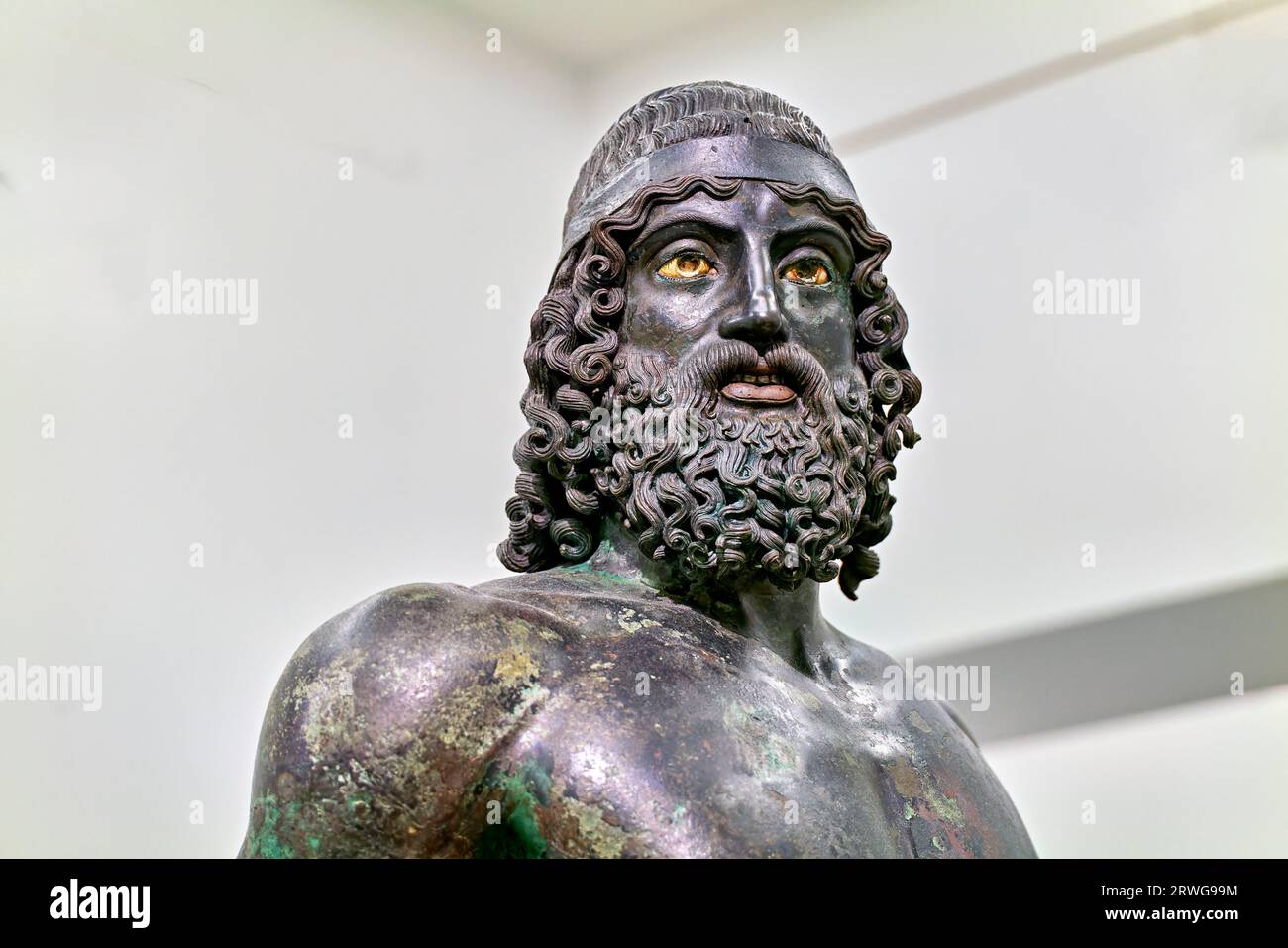 Reggio Calabria. Calabria Italy. The Riace Bronzes at the National ...