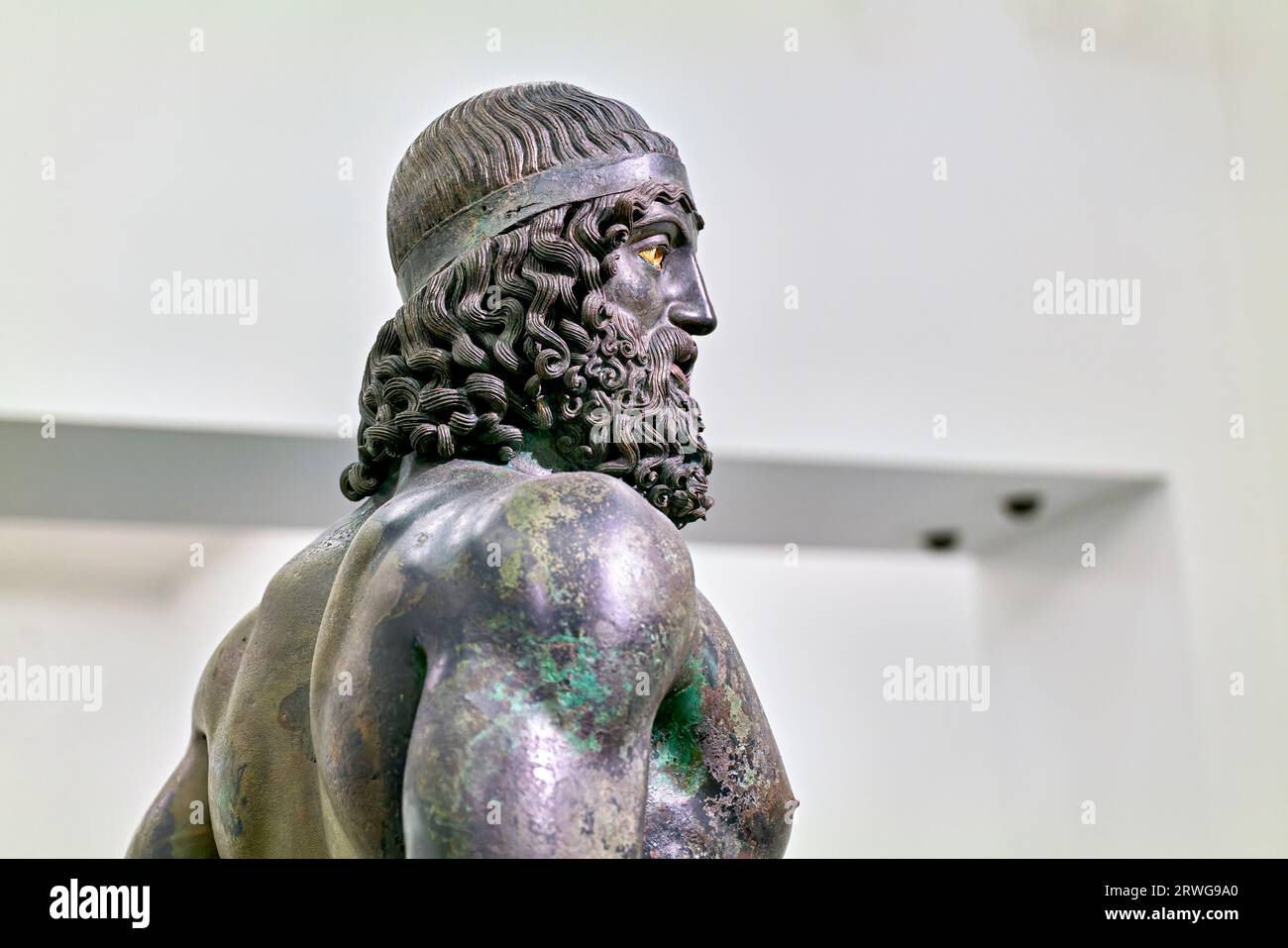 Reggio Calabria. Calabria Italy. The Riace Bronzes at the National ...