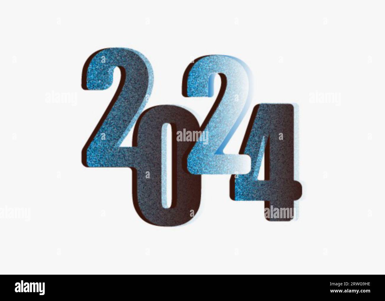 New year 2024 start Cut Out Stock Images & Pictures - Alamy