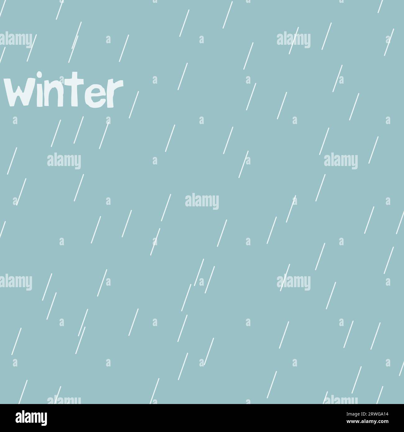 Graphic design of poster cover layout made with lines represent rain ...