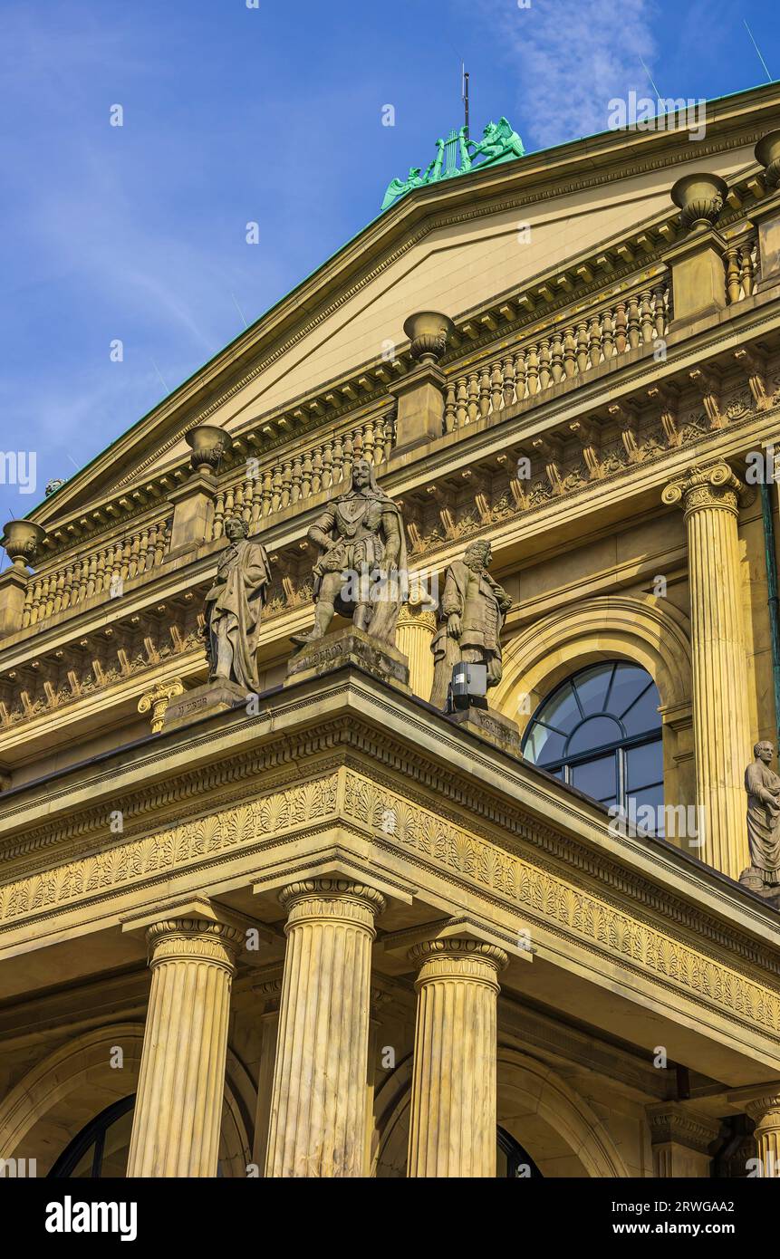 Hanover Opera House (Staatsoper Hannover) at Opera Square, seat of the ...
