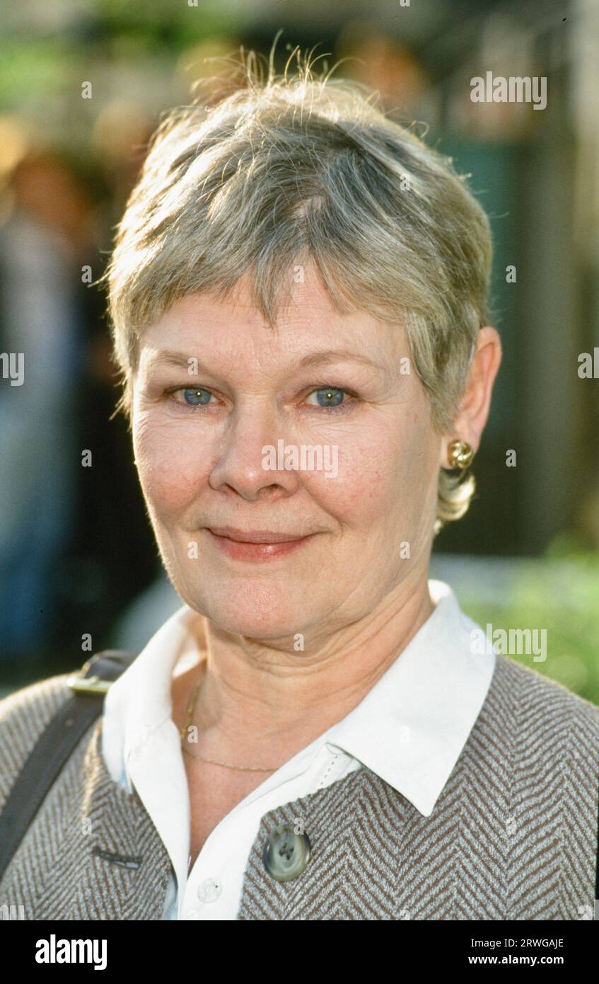 Dame Judi Dench, London, UK Stock Photo - Alamy
