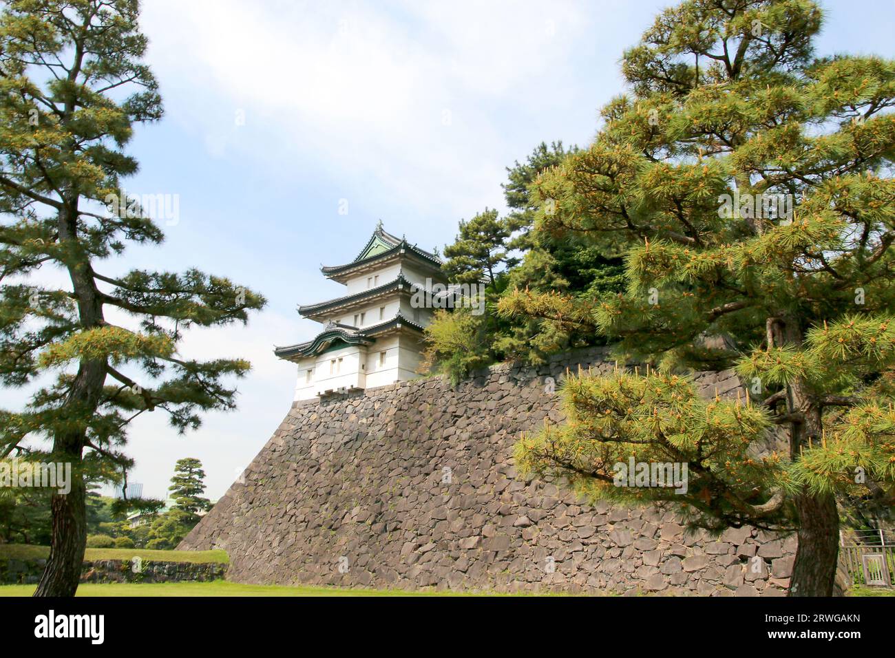 Grounds of Imperial Palace in Tokyo, Japan Stock Photo - Alamy