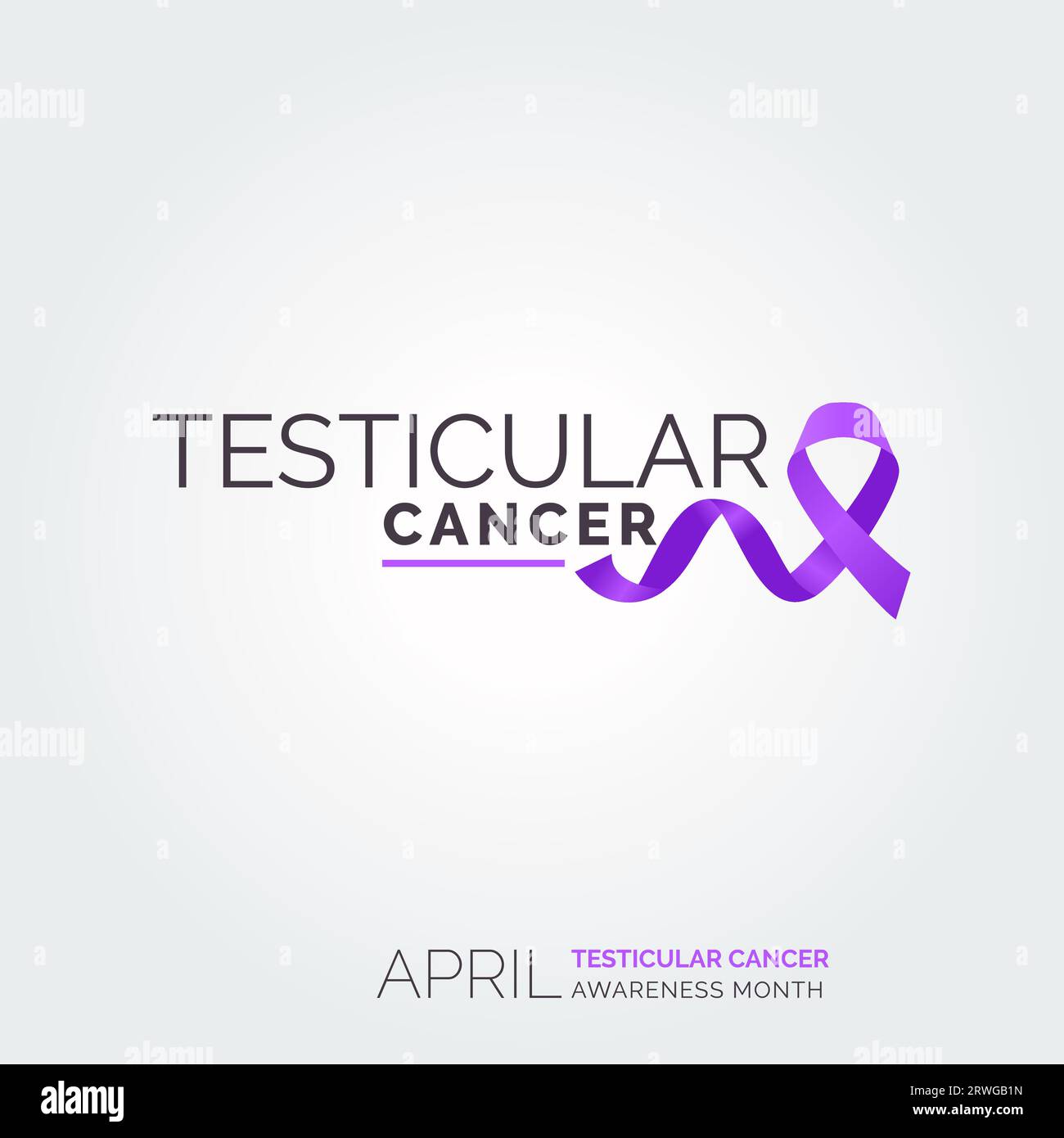 Conquer Testicular Cancer. Vector Background Posters Stock Vector Image ...