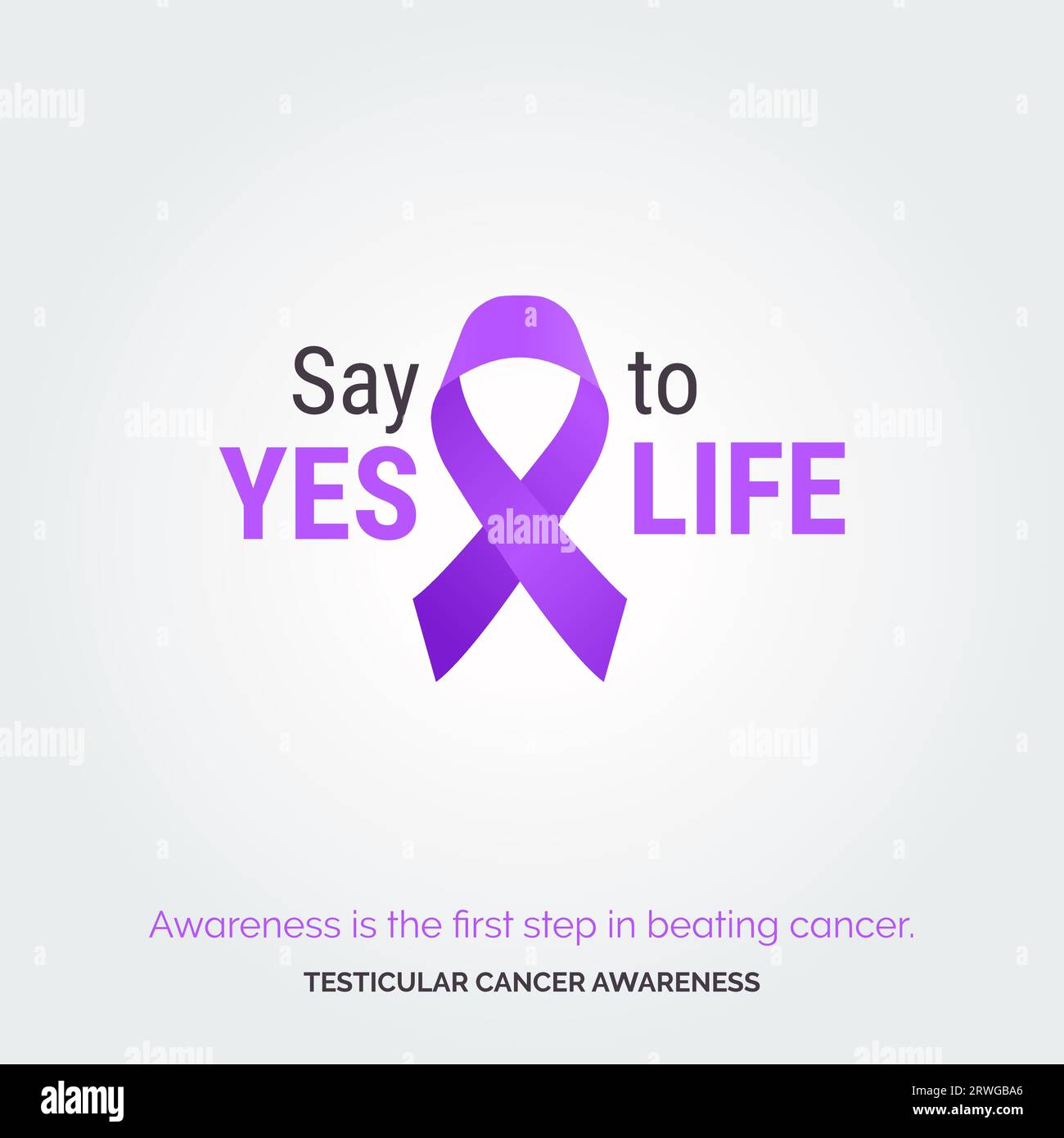 Conquer Testicular Cancer. Vector Background Posters Stock Vector Image ...