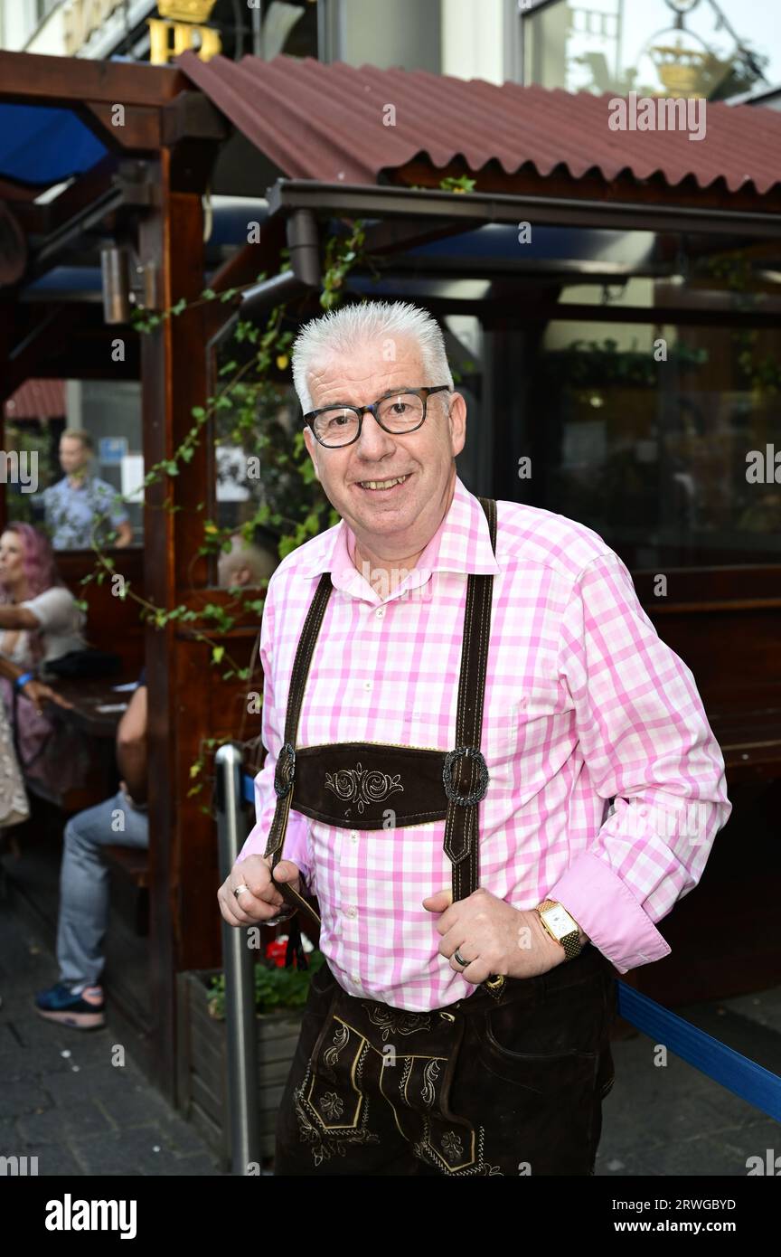 Norbi Wohlan beim Wiesn-Anstich zum Oktoberfest 2023 im Hofbräu Berlin ...