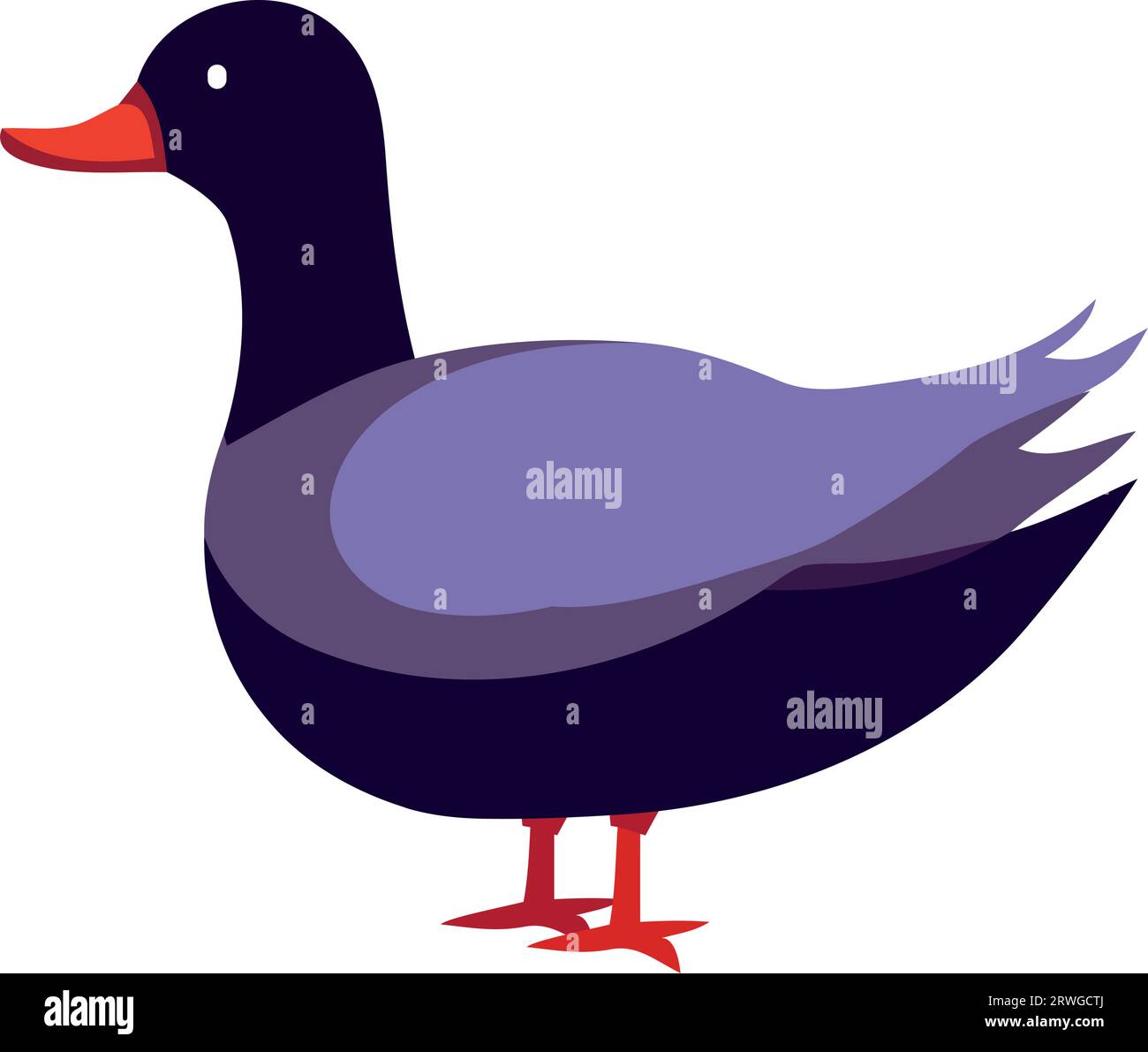Purple duckling design Stock Vector Image & Art - Alamy
